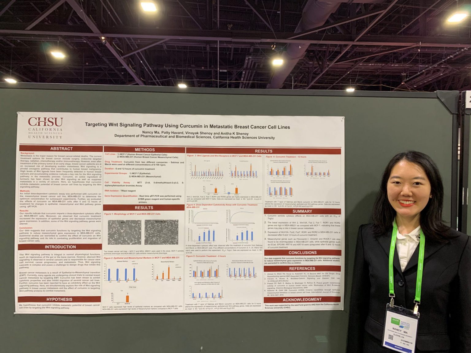 Nancy Ma Presents at the American Association of Cancer Research (AACR ...