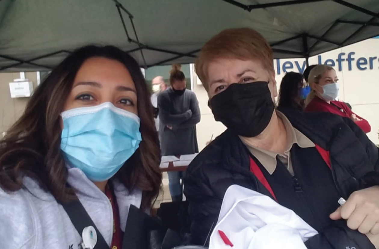 CHSU Pharmacy and Medical Students Vaccinate Teachers with Adventist ...