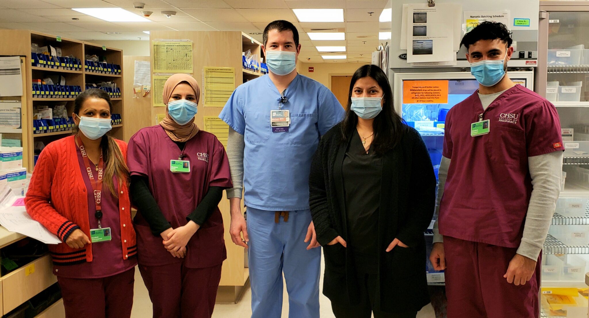 CHSU Pharmacy Students Help in Vaccination Clinics During Their ...