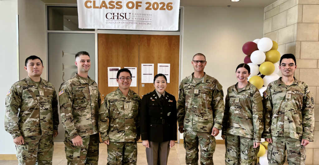 CHSU Medical Students Achieve Rank of Lieutenant in US Army