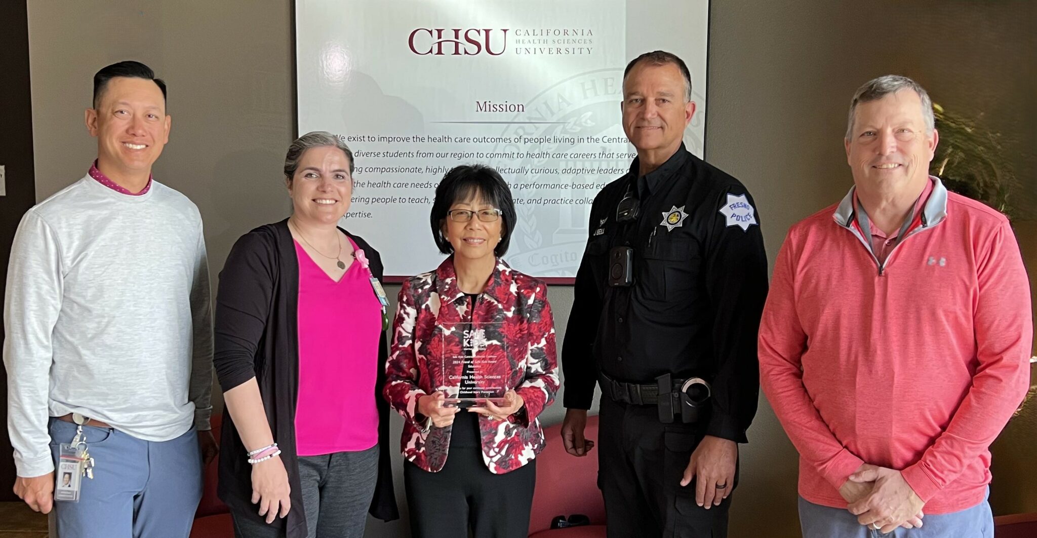 CHSU Awarded 2024 Friend of Safe Kids Award for Education - California ...